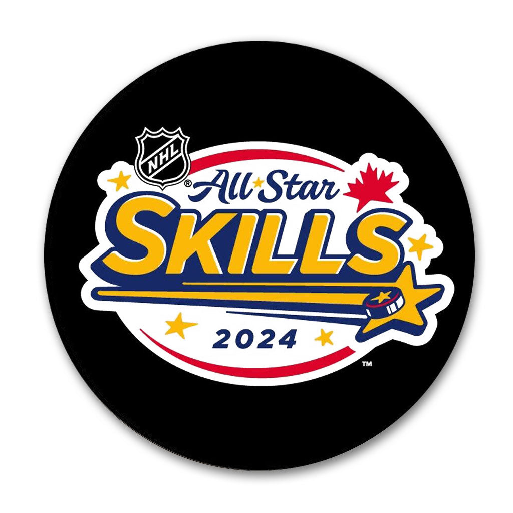 2024 NHL All-Star Skills Puck – Pucks.Net