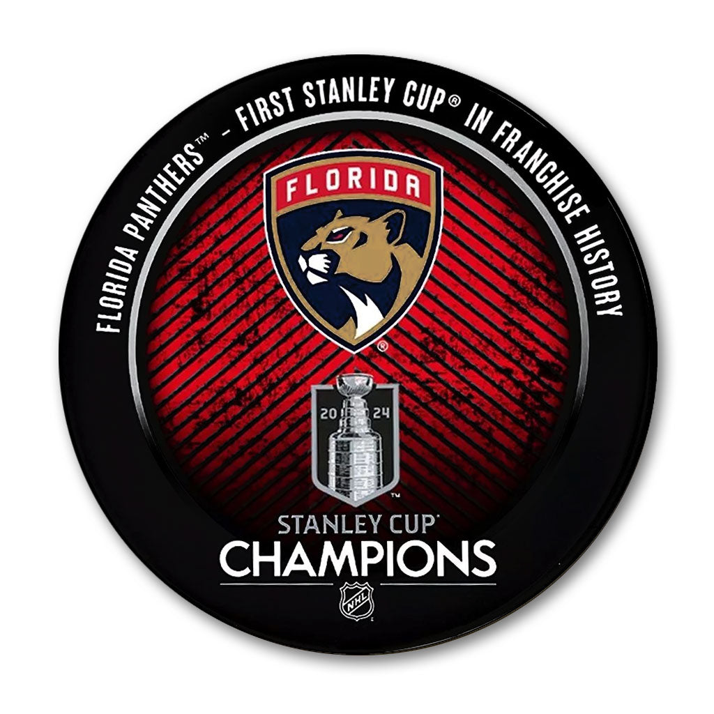 2024 Florida Panthers Stanley Cup Champions Puck – Pucks.Net