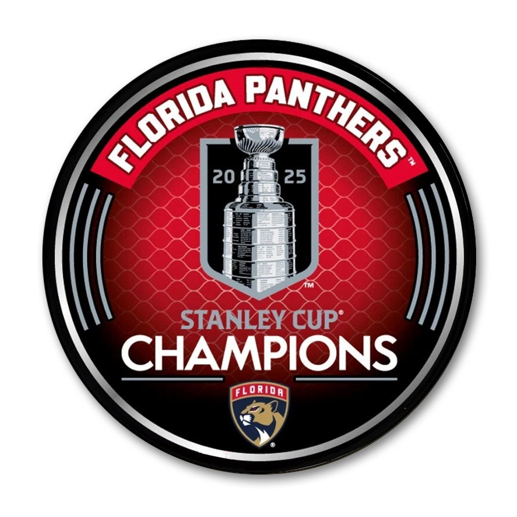2025 Florida Panthers Stanley Cup Champions Puck – Pucks.Net