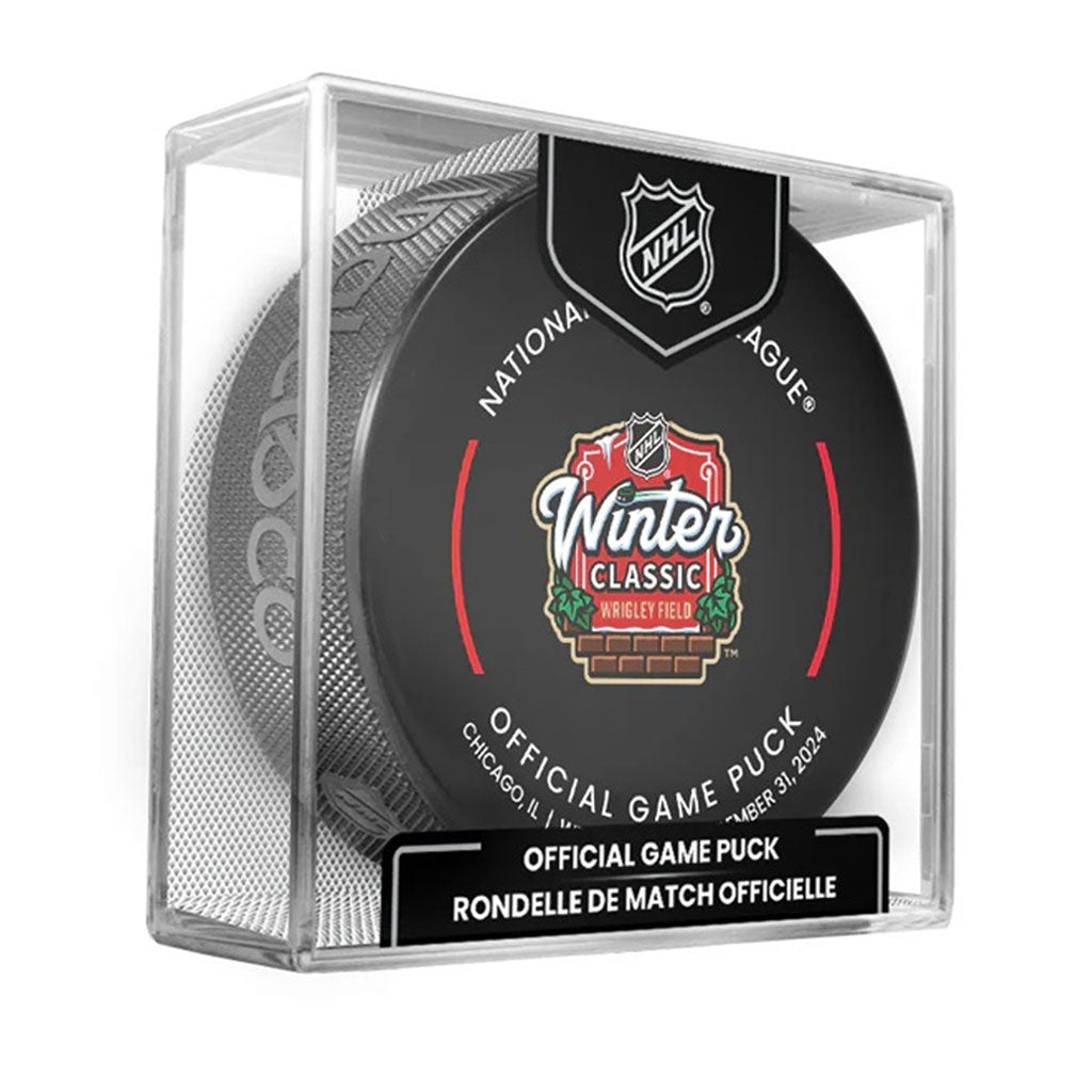 2025 Winter Classic Official Game Model Puck In Display Case – Pucks.Net
