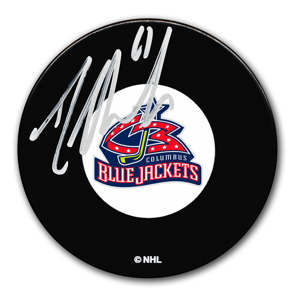Rick Nash Columbus Blue Jackets Autographed Puck – Pucks.Net