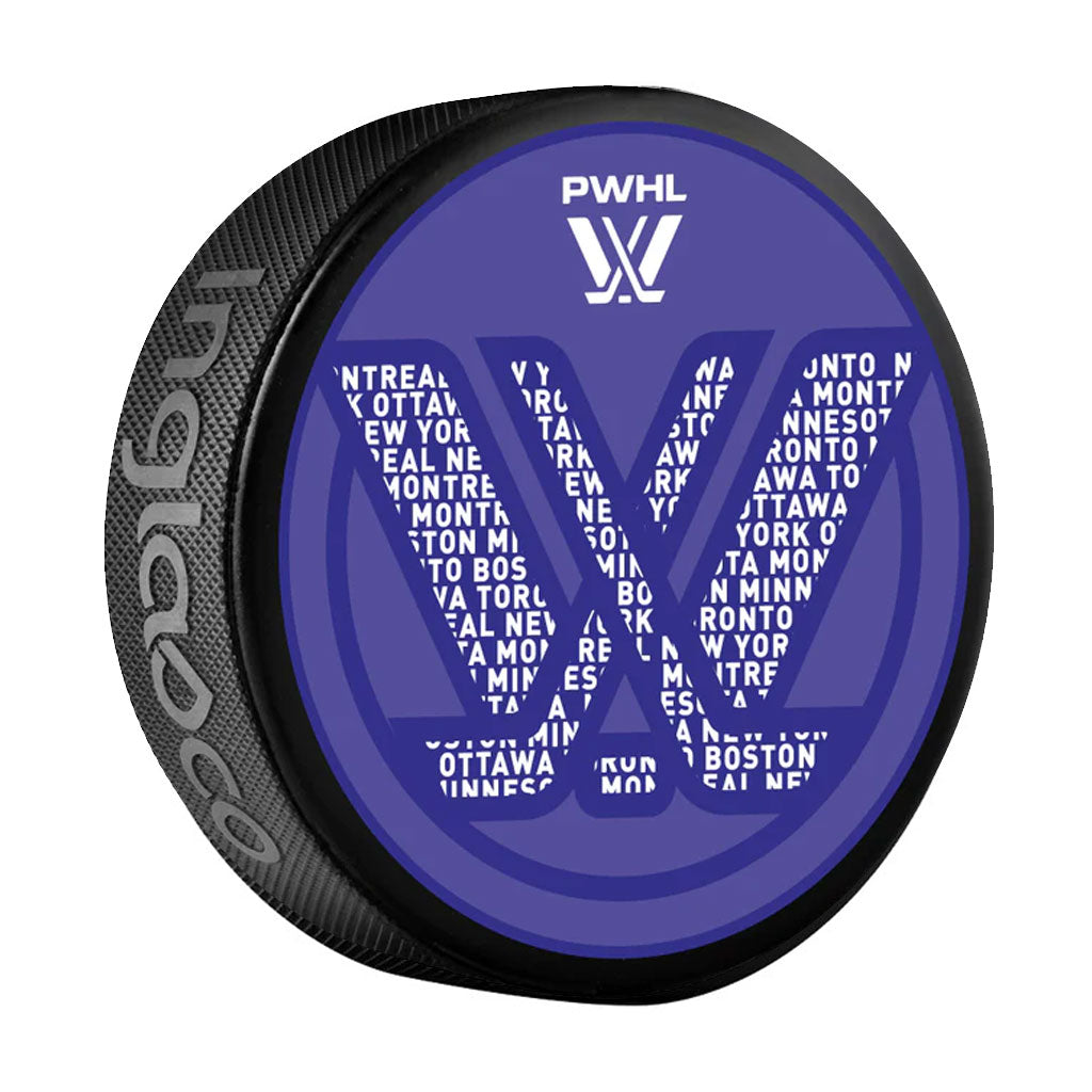 PWHL 2024 Official Souvenir Puck – Pucks.Net