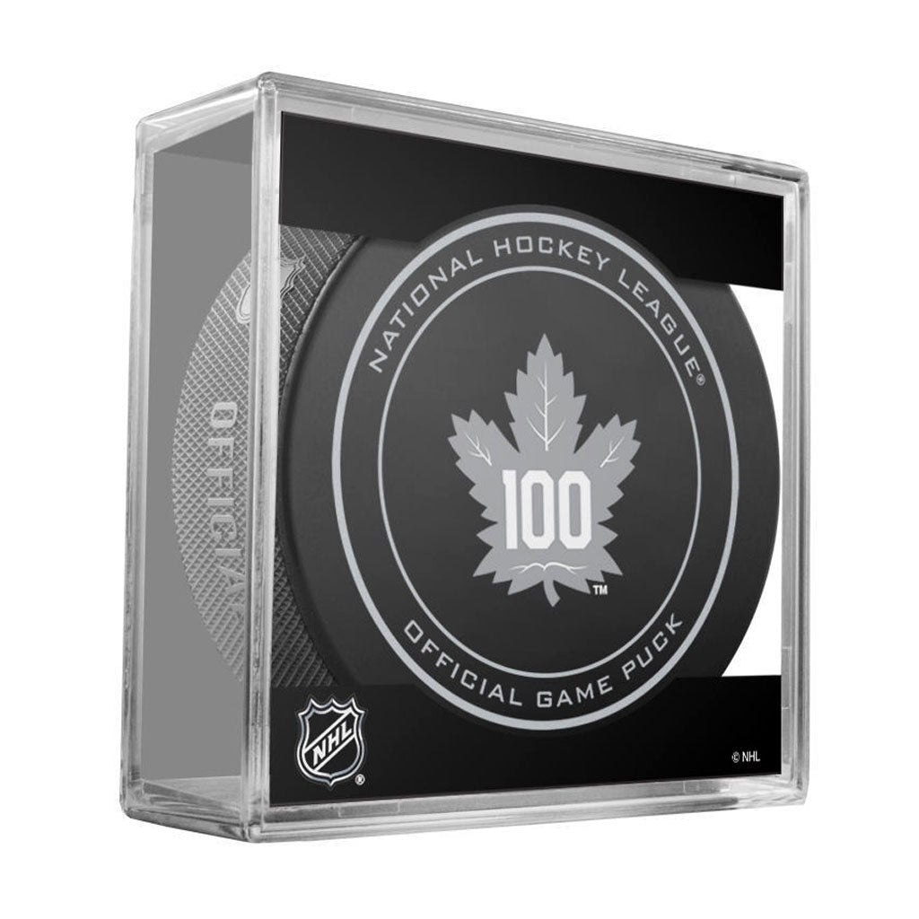 Toronto Maple Leafs Centennial 100th Anniversary Official Game Puck ...