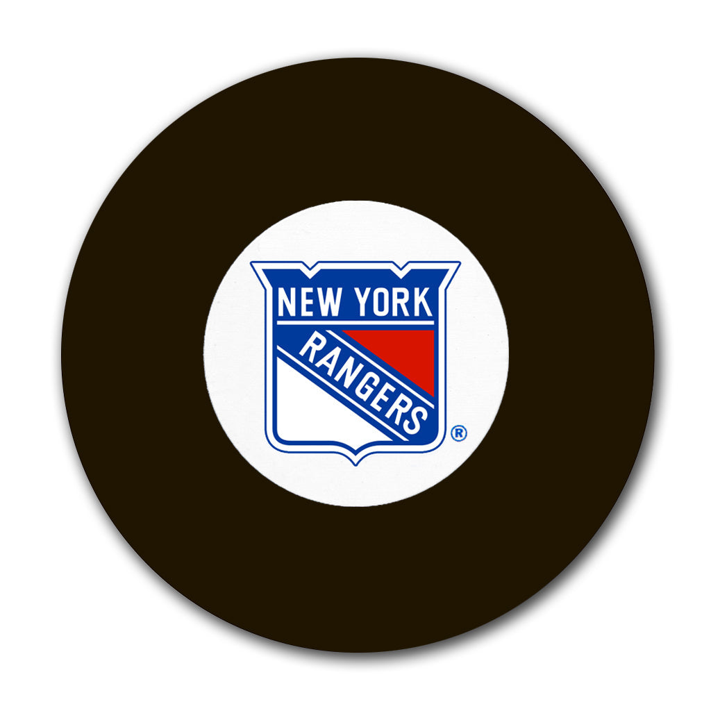 New York Rangers Old Logo Puck – Pucks.Net